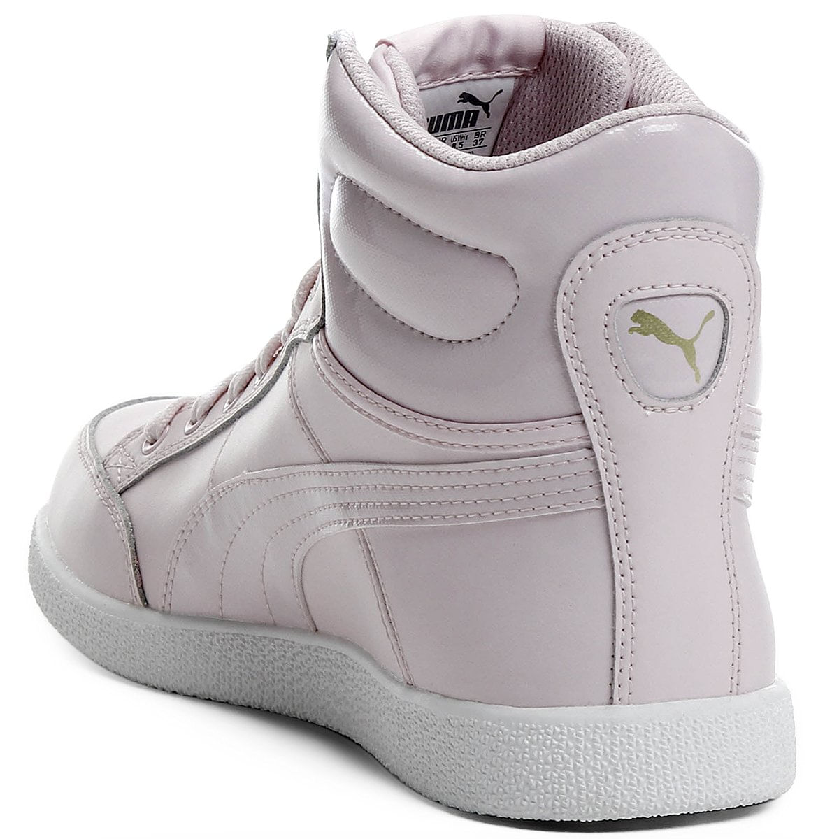 Tênis Couro Cano Alto Puma Ikaz Classic Feminino - Shopping Smiles